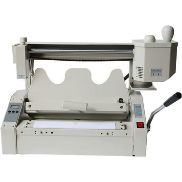 INTSUPERMAI Automatic Desktop Glue Book Binding Machine LCD Hot Melt Book Binder - Walmart.com