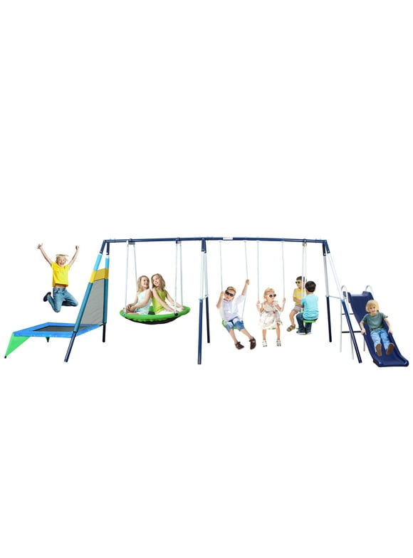 Metal Swing Sets in Swing Sets - Walmart.com