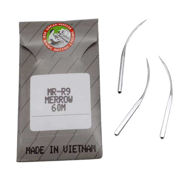 10 Organ MERROW MR-R9 Curved Needles for Industrial Overlock Sewing ...