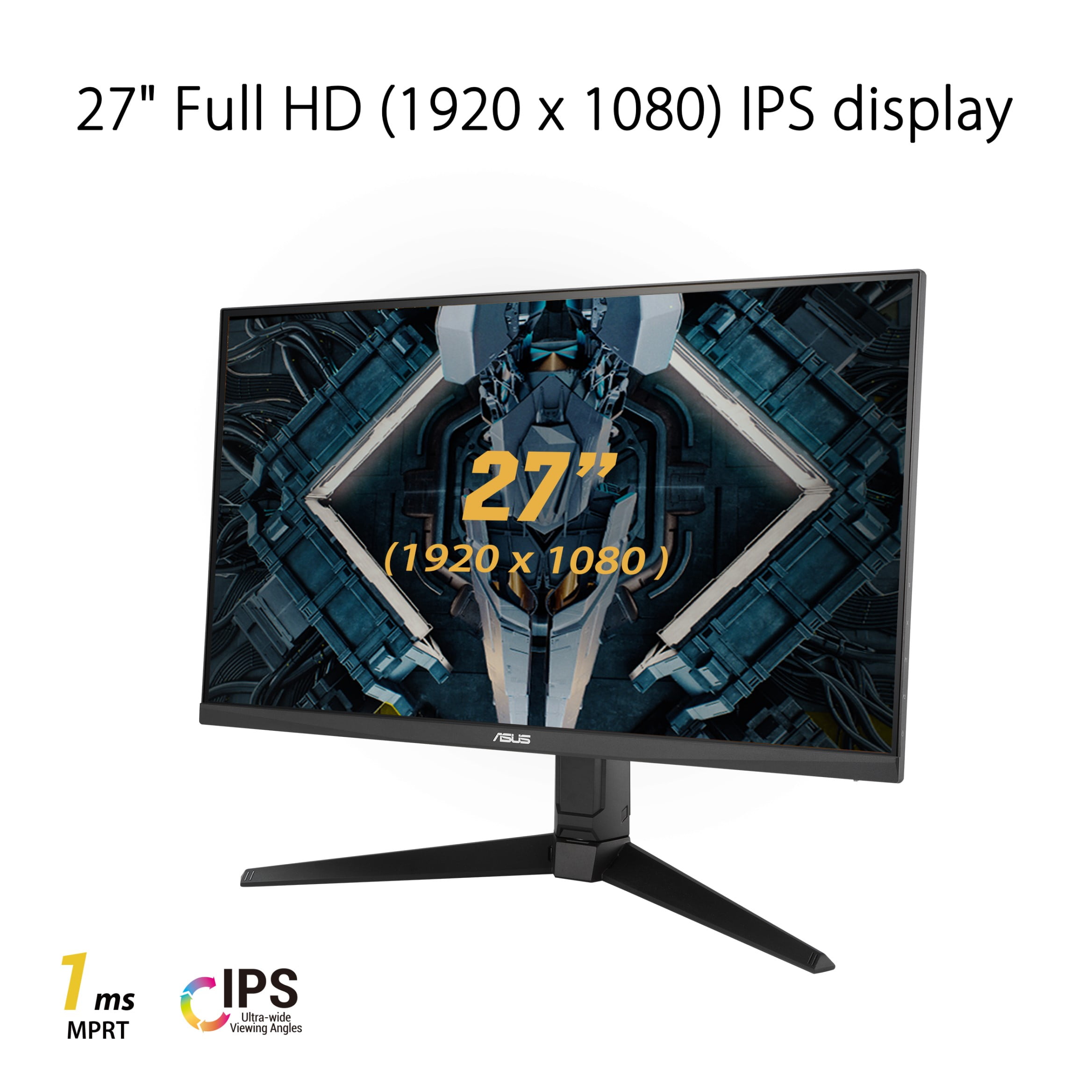 Buy ASUS TUF Gaming VG279QL1A 27” HDR Gaming Monitor, 1080P Full HD ...