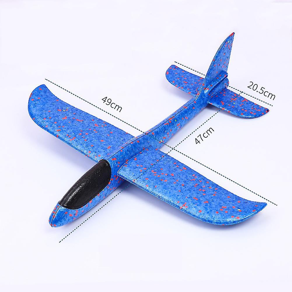 50cm Big Foam Plane Glider Hand Throw Airplane Light Inertial Epp Bubble Planes Outdoor Launch ...