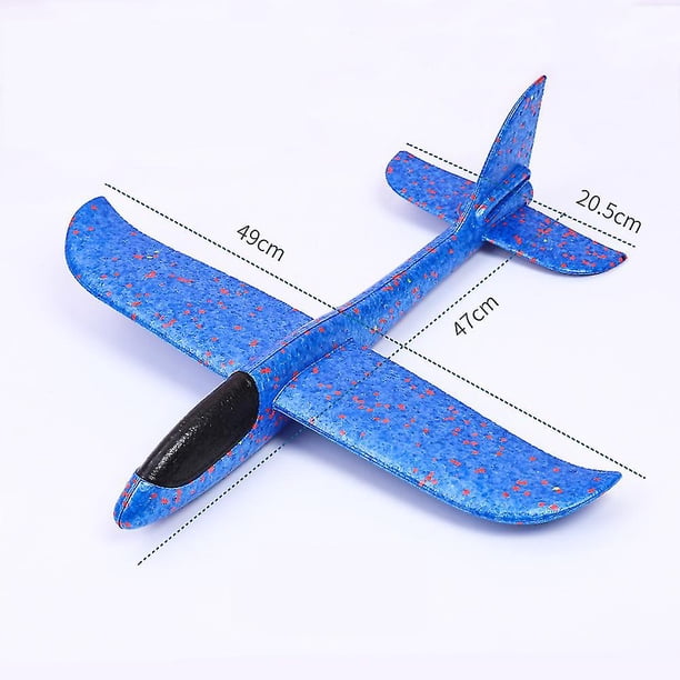 50cm Big Foam Plane Glider Hand Throw Airplane Light Inertial Epp ...