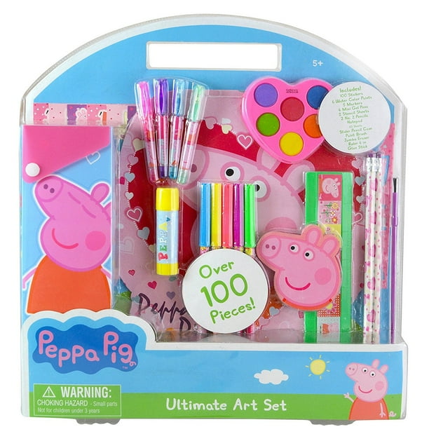 Peppa Pig Ultimate Art Set - Walmart.com - Walmart.com