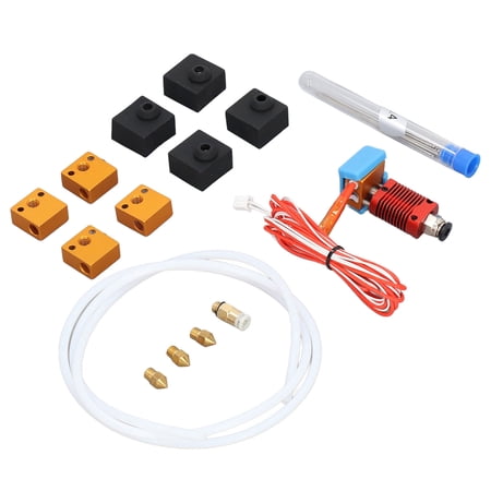 3D Printer Assembly Kit, Extrusion Head Long Service Life Brass Nozzle ...