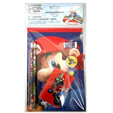 Nintendo Super Mario Deluxe Activity Art Set with Metal Carrying Case ...