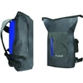 Mustad Dry Backpack 30 Liter Side Access, Dark Grey/Blue 500D Tarpaulin ...