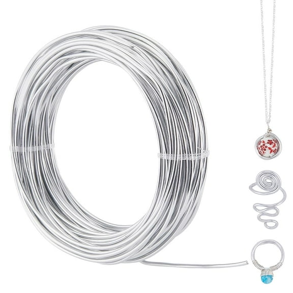65.6 Feet 3mm Aluminum Wire, Bendable Metal Craft Wire, Armature Wire ...