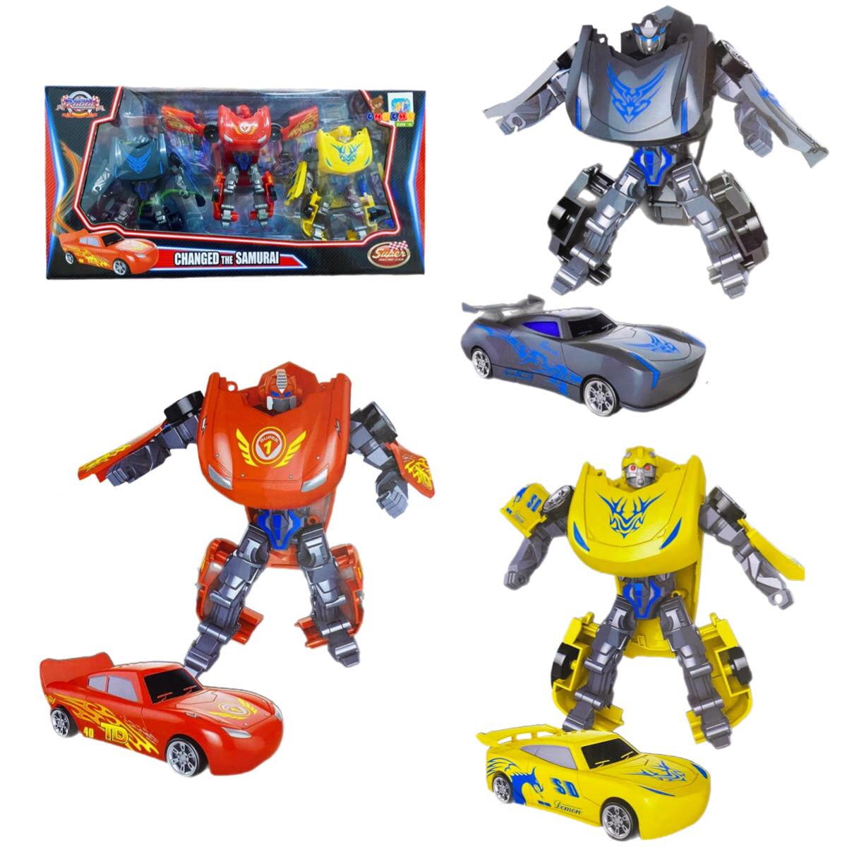 Transformer Robot Carros De Juguete Super Hero 3en1 | Bodega Aurrera en ...