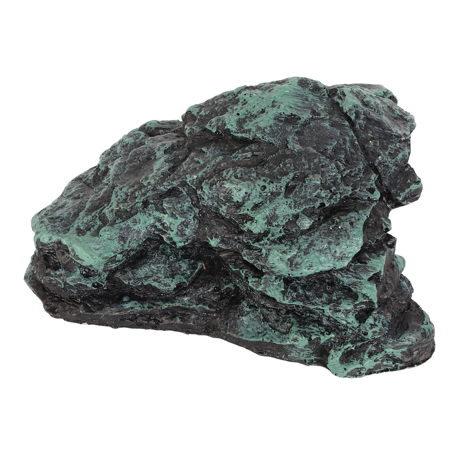 Simulación de cueva de ocultación de roca de reptil, escondite de roca ...