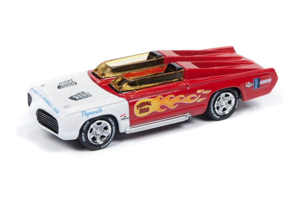George Barris Fireball 500, Metallic Red and White - Round 2 JLCG018 ...