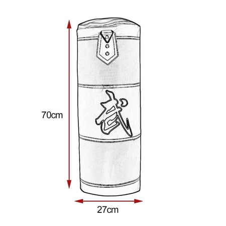 TINGYI 70cm Boxing Empty Punching Sand Bag with Chain Training Practice ...