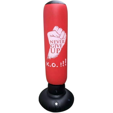 Inflatable Punching Bag for Kids and Adults, 63 Inch Fitness Punch Bags ...