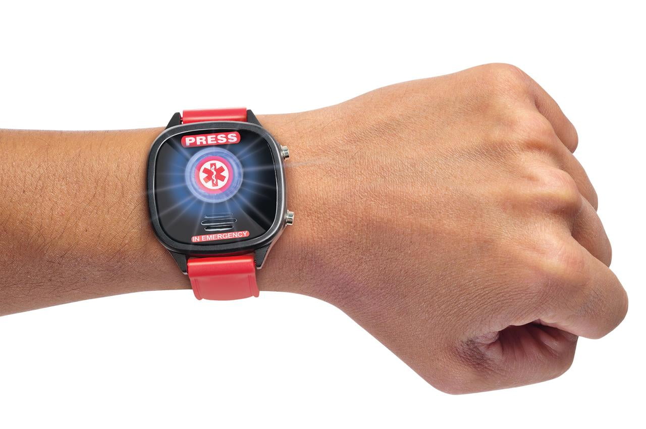 Emergency Recorder That Sounds, Flashes, and Plays Emergency Message ...