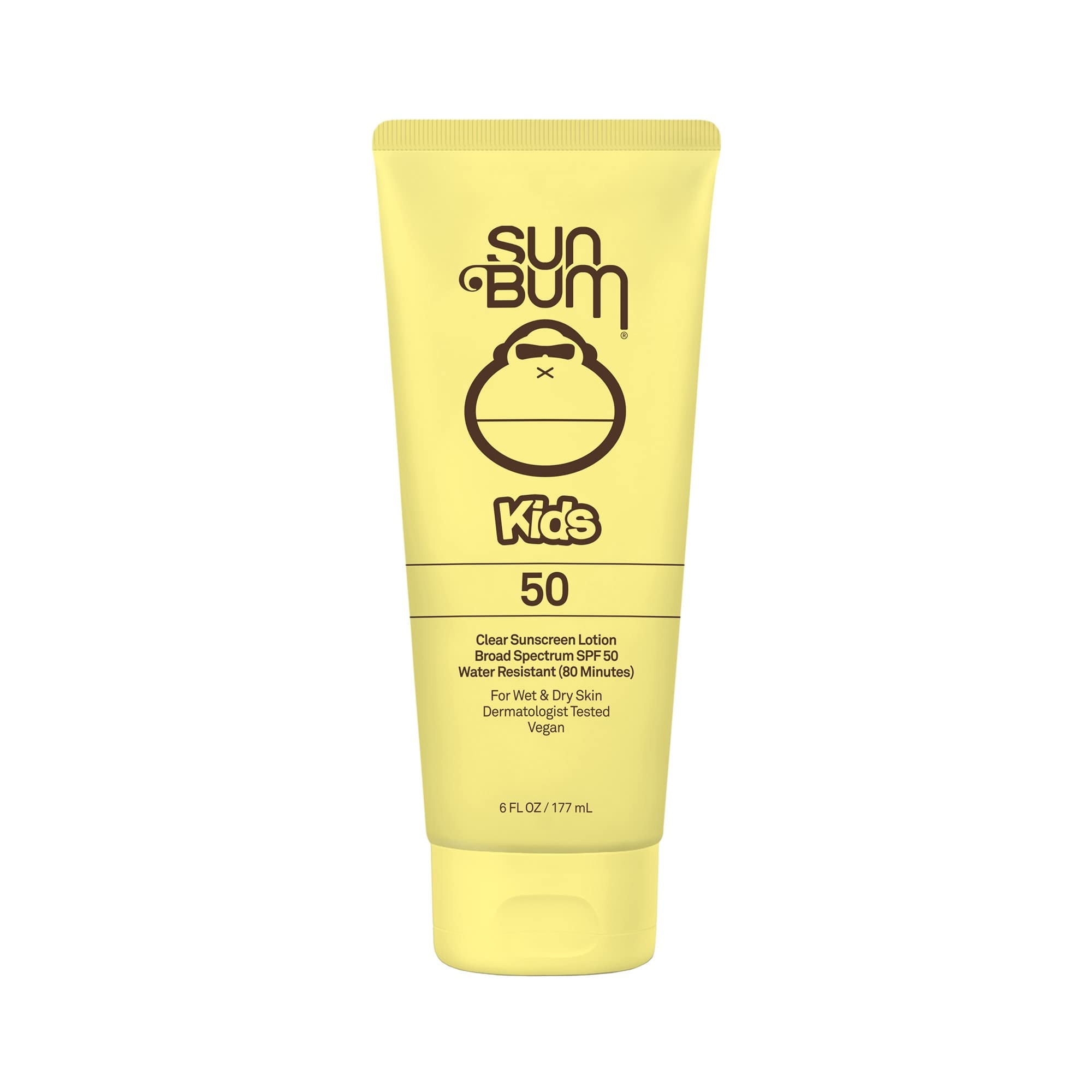 Protector solar Sun Bum Kids, loción transparente SPF 50, 177 ml ...