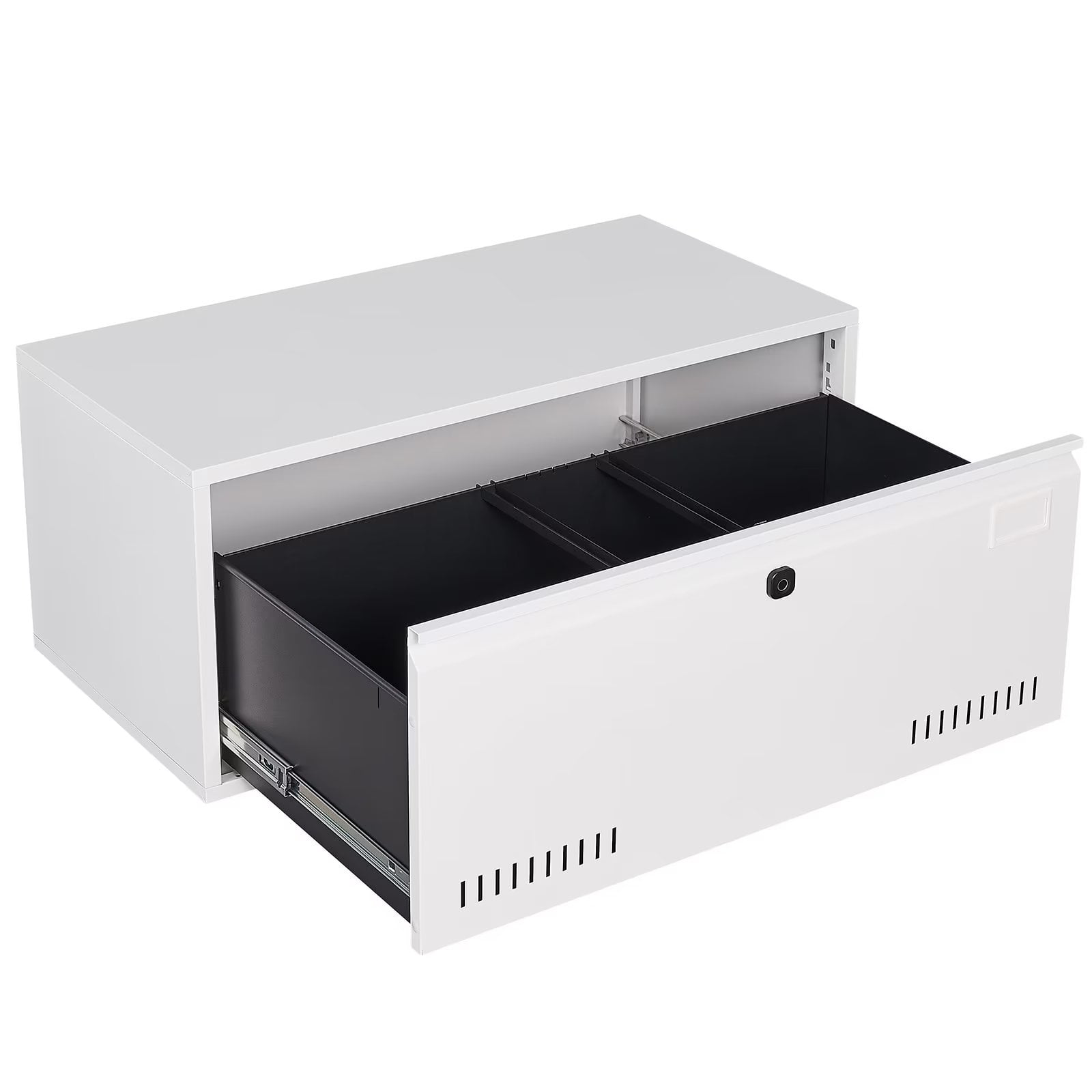 Biometric Fingerprint Lateral File Cabinet, Metal Filing Cabinet with ...