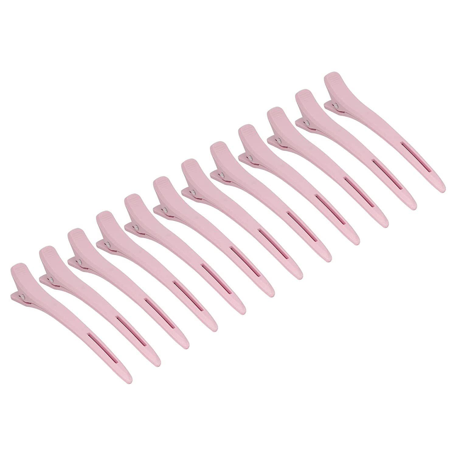 Duck Bill Clips, Styling Hair Clips ABS Plastic Professional Pink 12 ...