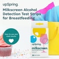 UpSpring Milkscreen Alcohol Detection Test Strips for Breastfeeding ...
