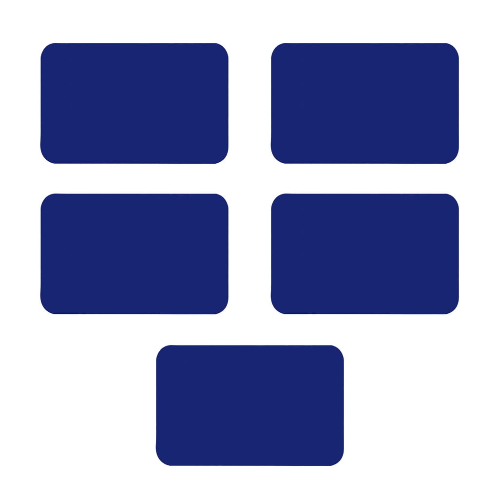 DALX Pack of 5 Inflatable Boat Patch Air Bed Waterproof Patches Repair ...