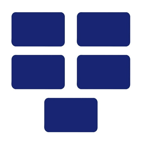 Pack of 5 Inflatable Boat Patch Canoe Raft Swimming Pool Waterproof ...