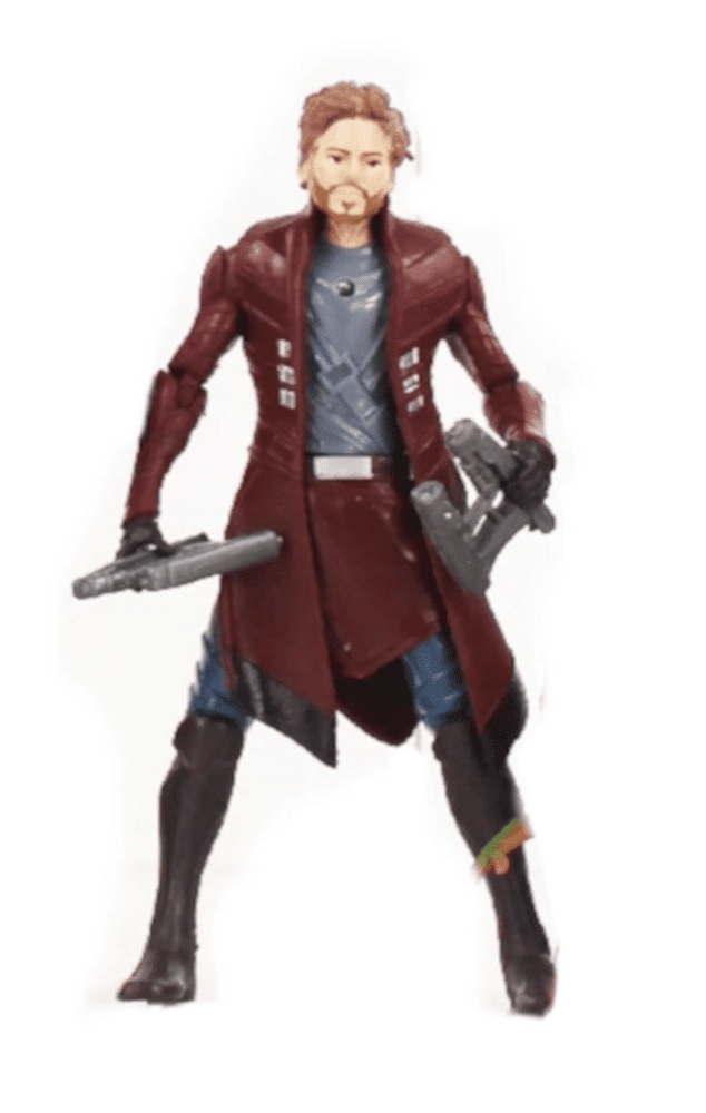 Guardians of the Galaxy Star-Lord Action Figure 2 HEADS 2 GUNS T-SL-0.1 ...