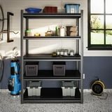 Systembuild Evolution Nebula 5-Shelf Toolless Steel Garage Storage ...