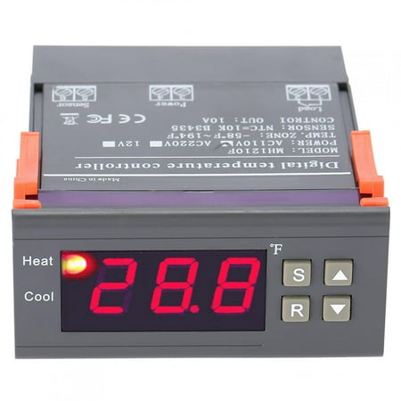 POCREATION Digital Thermostat, Thermostat Switch, Temperature ...