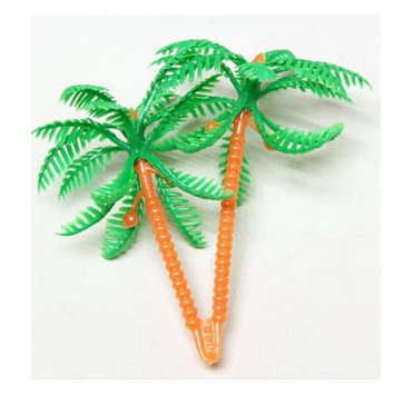 12pack Coconut Palm Tree Cake / Cupake Decoration Toppers - Walmart.com