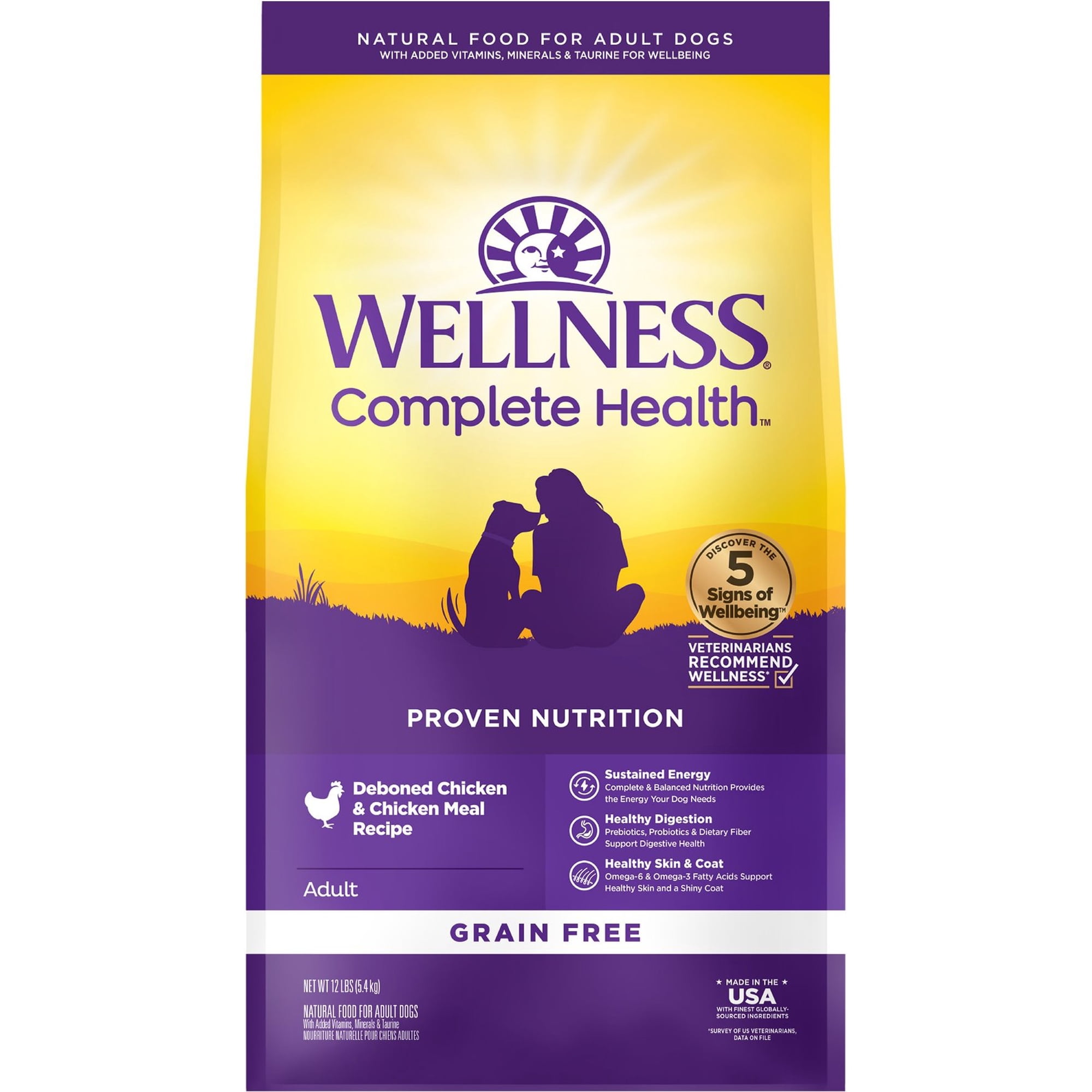 Click here for Wellness Grain-Free Complete Health Adult Deboned... prices