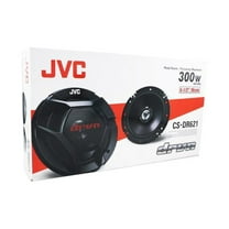 Free Shipping! JVC CS-DR621 6.5 Inch 300 Watt 2 Way Car Audio Speakers. Sold in Pairs - Walmart.com