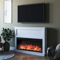 GDF Studio 50.1" Electric Fireplace Insert with Mantel and Remote ...