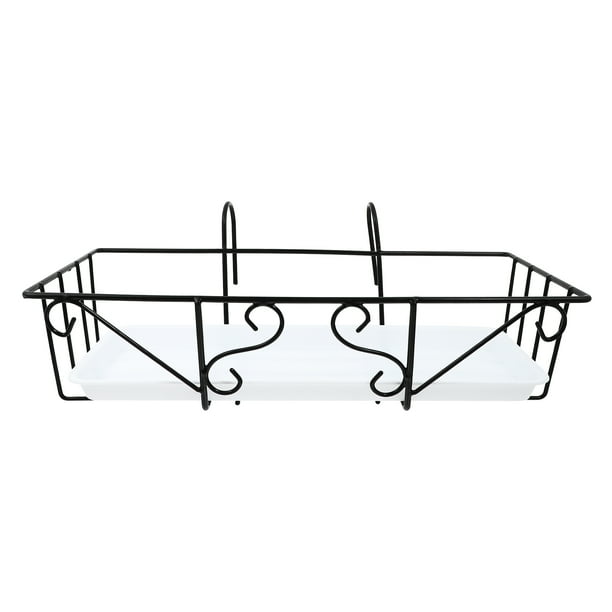 Rail Flower Box Holder