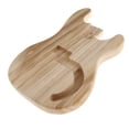 LeeQinersw Unfinished Electric Bass Body Solid Maple Wood Blank Bass ...