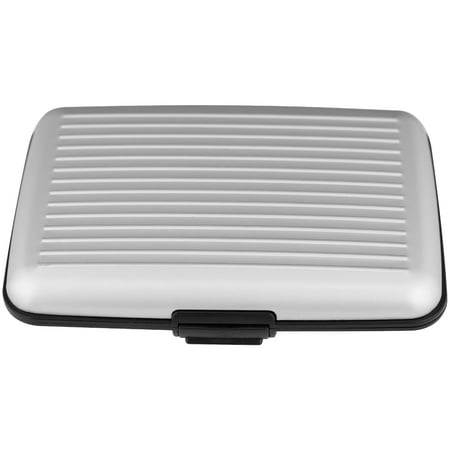Trademark Home - Aluminum Credit Card Wallet - RFID Blocking Case ...