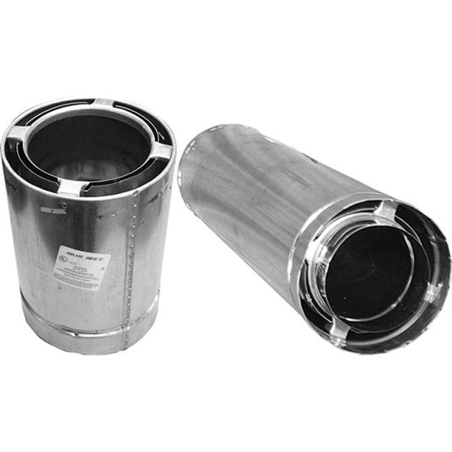 Airjet 8S2 Chimney Pipe - 8 in. x 2 ft. - Walmart.com