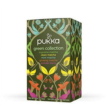 Pukka Organic Herbal Tea Cleanse, 20 Tea Bags - Walmart.com
