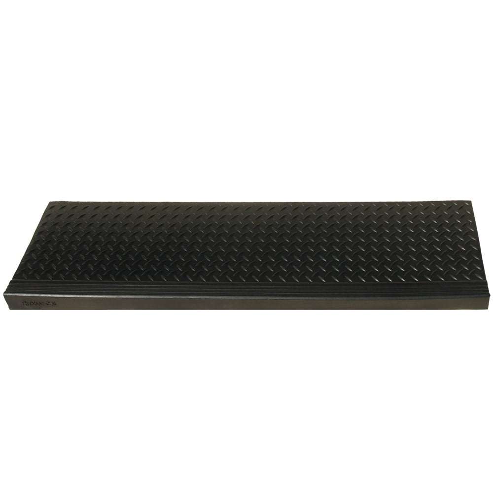 Rubber-Cal "Diamond-Plate Commercial" Step Mat - 10" x 48" - 6pack ...