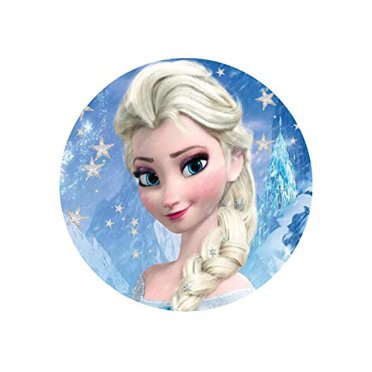 Disney's Frozen Elsa & Anna Edible Image Cake Topper, 8" Round ...