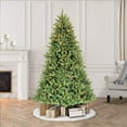 Puleo International 10ft Grand Pre-Lit Fraser Fir Artificial Christmas ...
