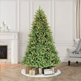Puleo International 10ft Grand Pre-Lit Fraser Fir Artificial Christmas ...