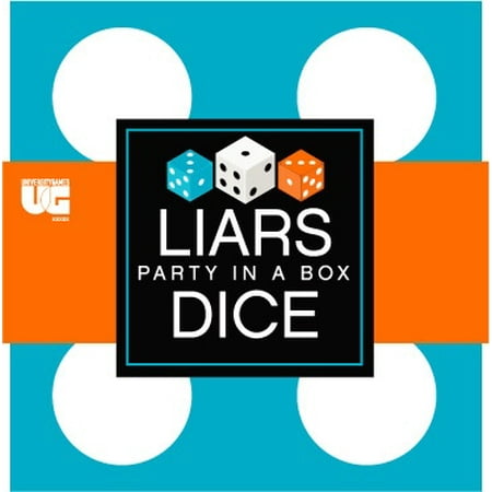 University Games Party In A Box-Liar's Dice -PARTYBOX-55135 | Walmart ...