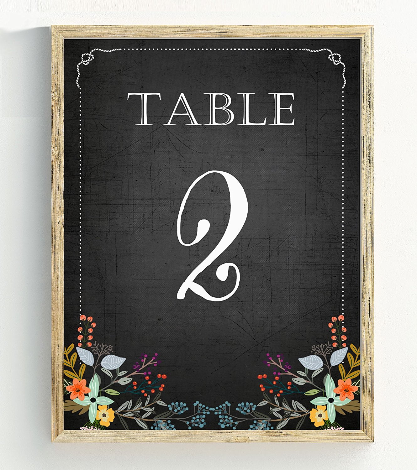 Darling Souvenir, Chalkboard Style 1-40 Table Numbers Chalk Board ...