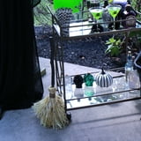 Haunted Hill Farm 26 In. Animatronic Witch's Broomstick with Spooky ...