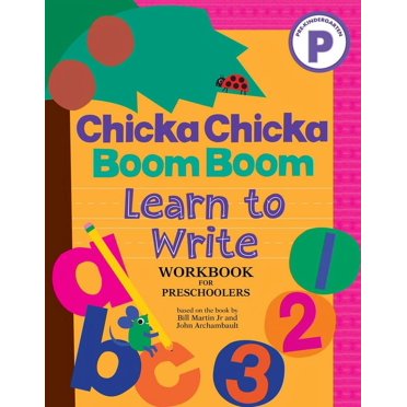 Chica chica bum bum Chicka Chicka Boom (Board Book) - Walmart.com