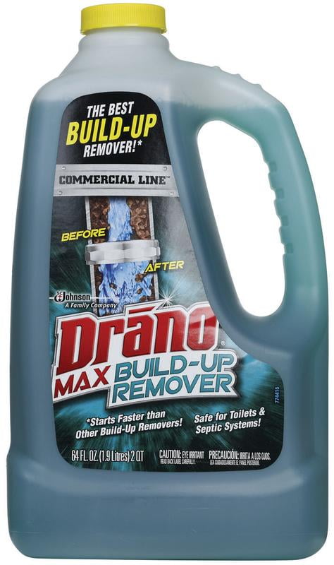 Sc Johnson Drano 64-ounce Max Commercial Line Drain Build-up Remover (4 ...