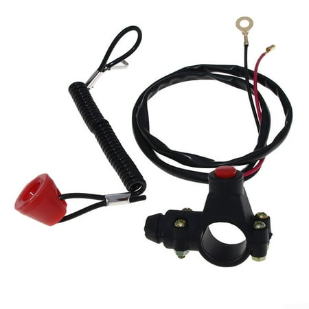 Kill Switch Emergancy Tether pull mini moto 47cc 49cc Quad Dirt Replica ...