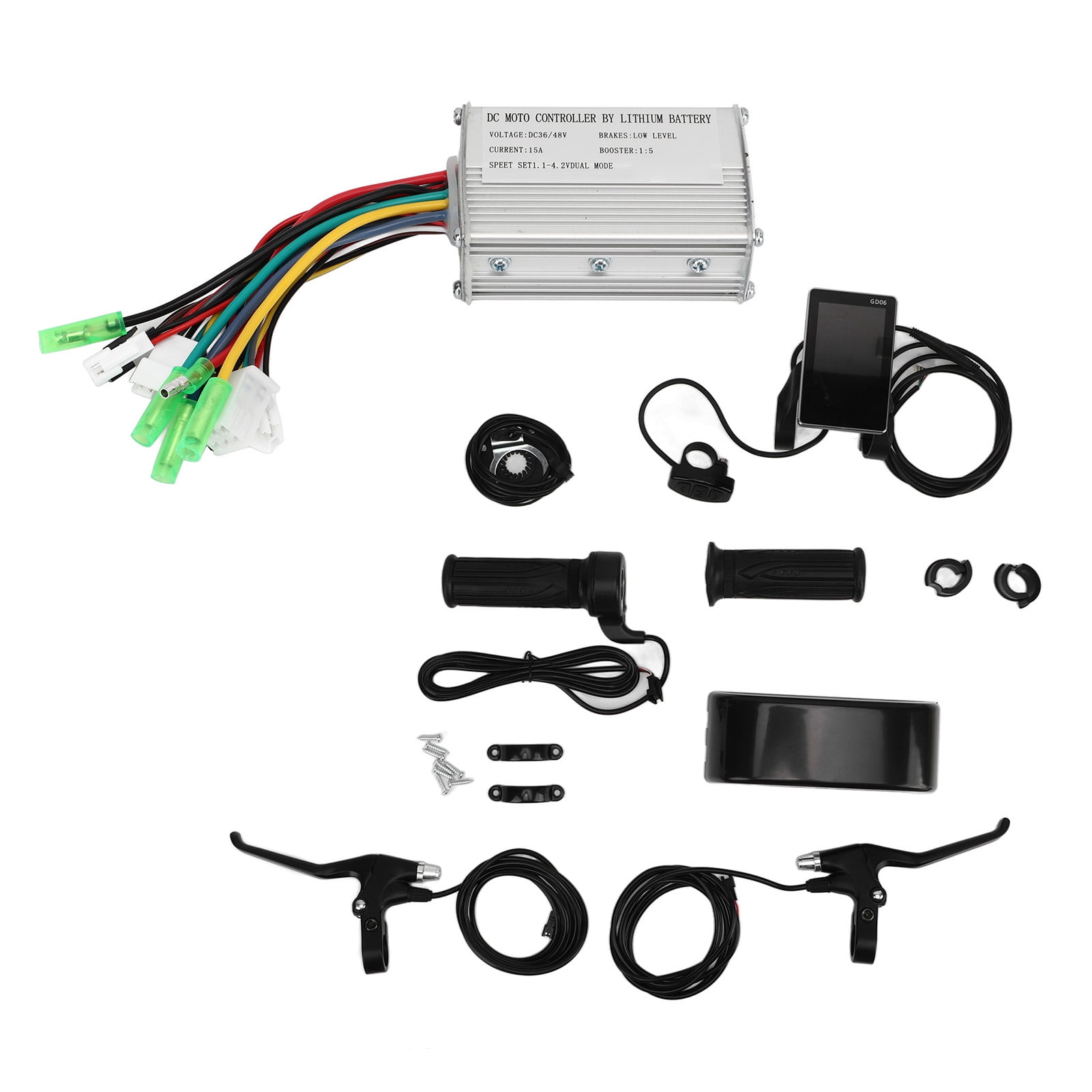 Kit de conversión de bicicleta eléctrica NikouMX Controlador 15A DC36V 48V | Bodega Aurrera en línea