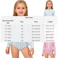 Avrnliq Girls Long Sleeve One Piece Rash Guard Swimsuit Light Blue ...