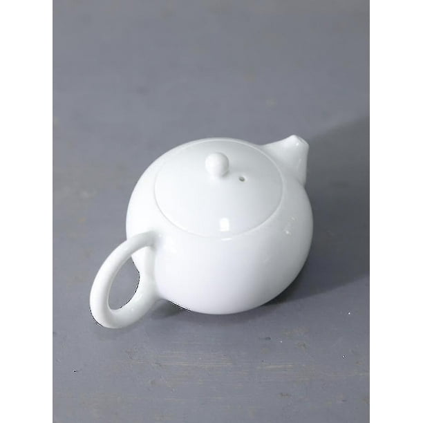 Elegant White Porcelain Teapot Red Teas Jasmine Herbal Tea Kettle ...