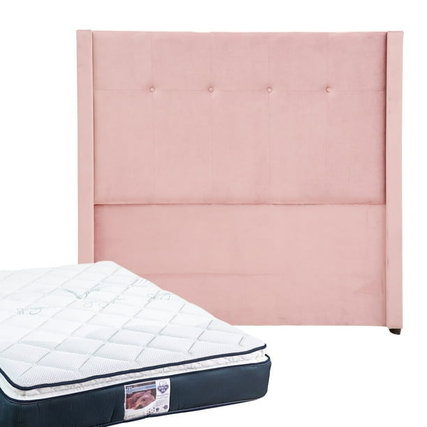 Colchón Matrimonial + Cabecera Toledo Spring Air DICASA Mónaco | Bodega ...