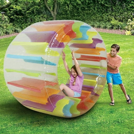 Inflatable Baby Roller Ball Toy, Grass Water Children Multi-Purpose ...